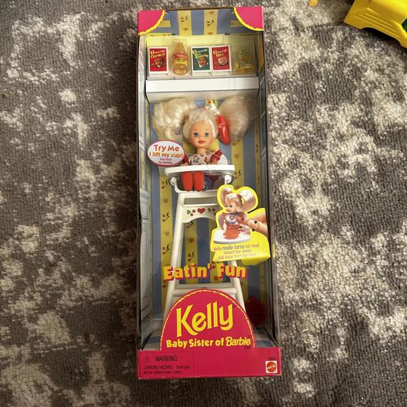 Mattel | Toys | Barbiekelly Eatin Fun Kelly Play Set New | Poshmark